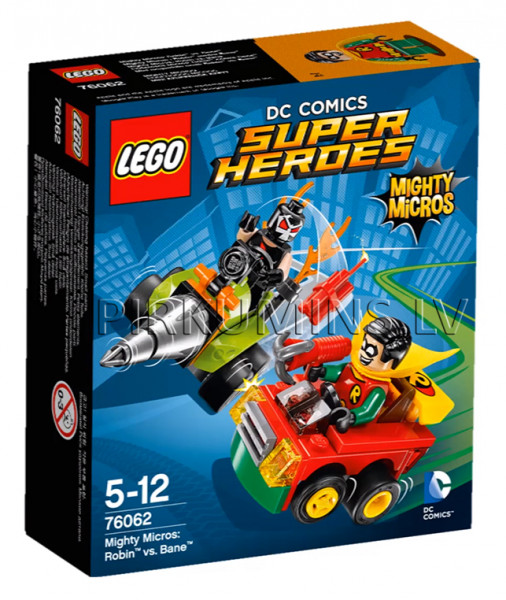 76062 LEGO Super Heroes Robin vs Bane, no 5 līdz 12 gadiem 76062 | LEGO ...