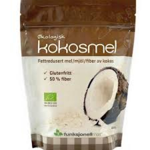 Funksjonell Mat Sukrin Kokosriekstu milti BIO, 400g 0883 | Bakaleja ...