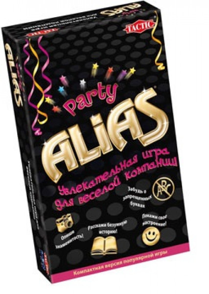 TACTIC Party Alias Galda spēle (ceļojumu versija) (RU) 12+ 53370 | Galda spēles | Rotaļlietas ...