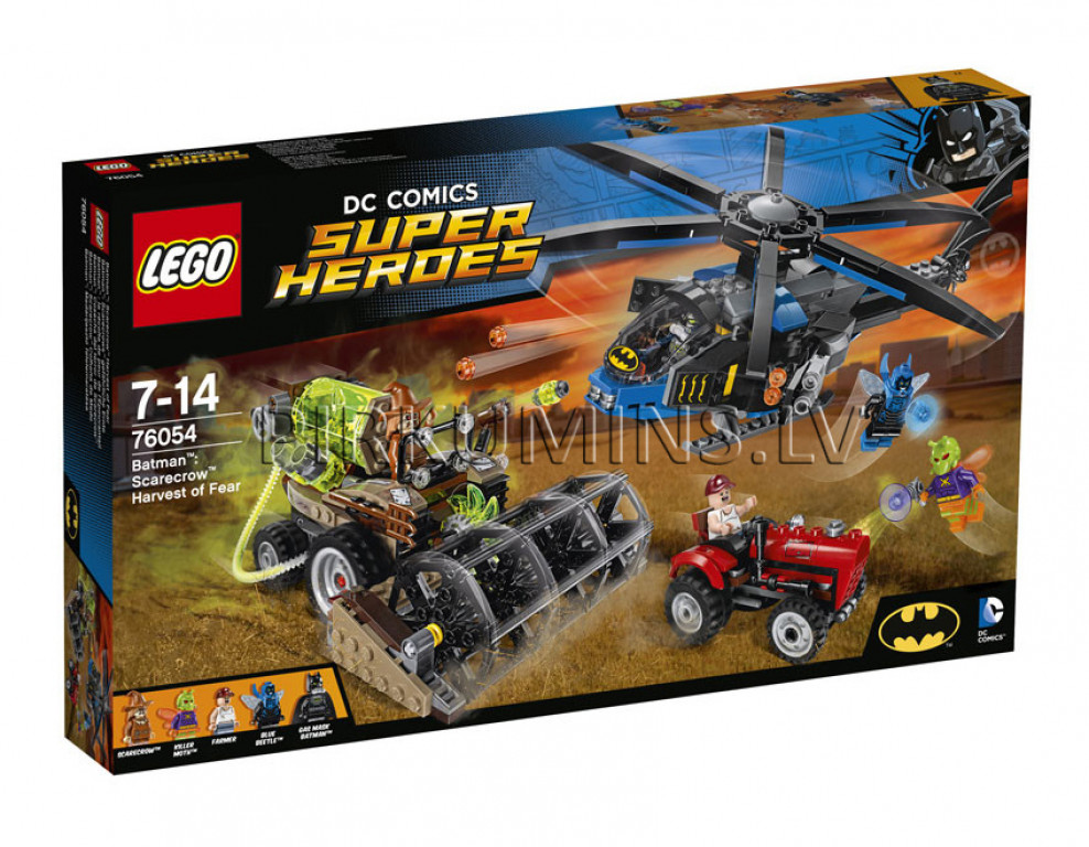76054 LEGO Super Heroes Batman: Scarecrow Harvest of Fear, no 7 līdz 14 ...