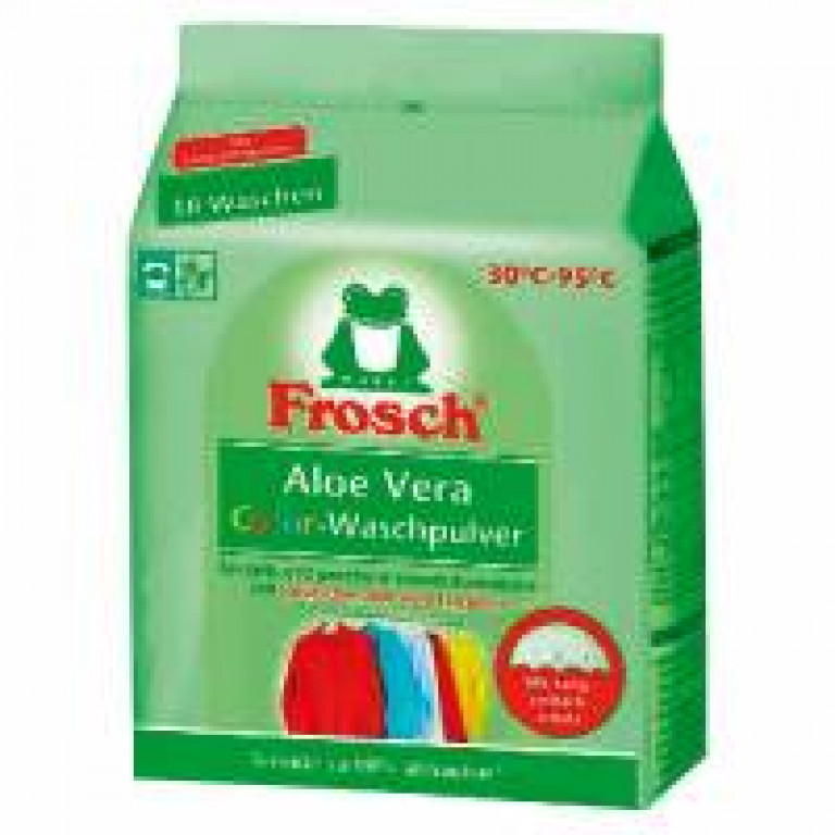 FROSCH veļas pulveris Aloe Vera Color, 1.35kg 5698 | Veļas mazgāšanai ...