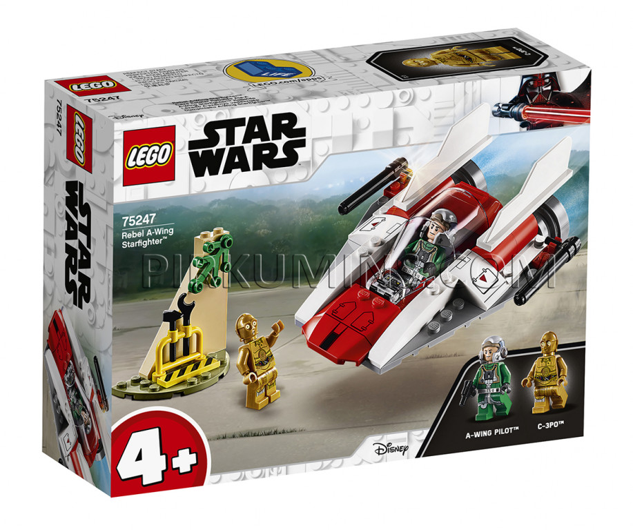 75247 LEGO® Star Wars Dumpinieku A-Wing Starfighter™, no 4+ gadiem NEW ...
