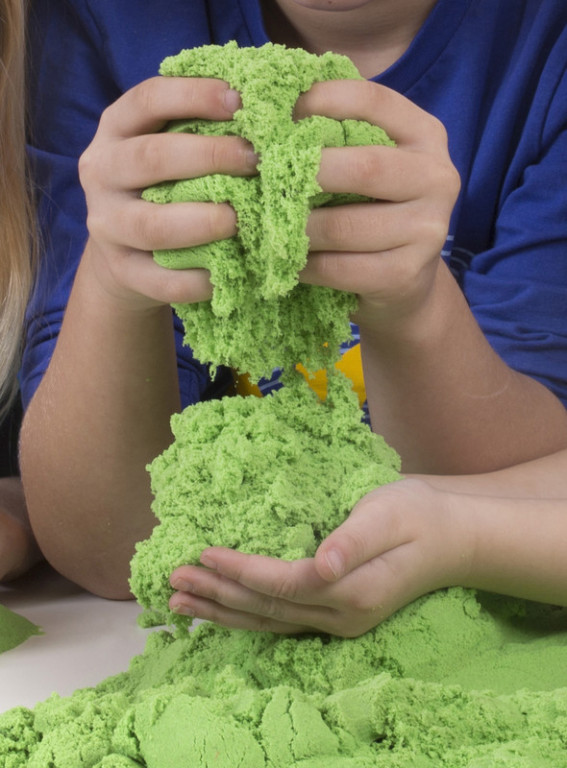 Kinētiskās smiltis 2,27kg - zaļas 7037 | Veidošanas masas | Rotaļlietas ...