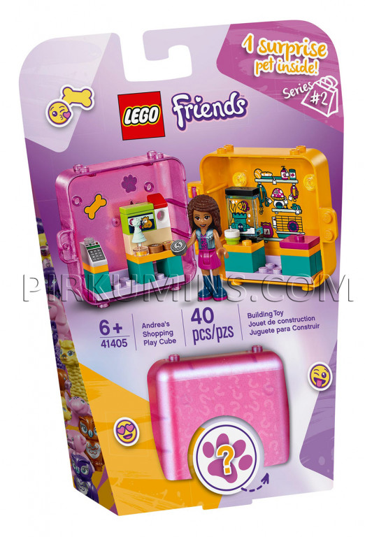41405 LEGO® Friends Andrea iepirkšanās rotaļu kubs, no 6+ gadiem NEW ...