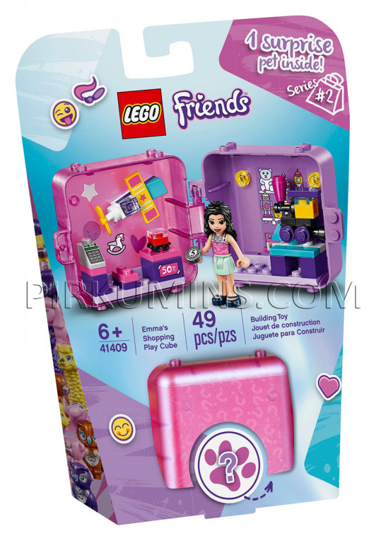 41409 LEGO® Friends Emmas iepirkšanās rotaļu kubs, no 6+ gadiem NEW ...