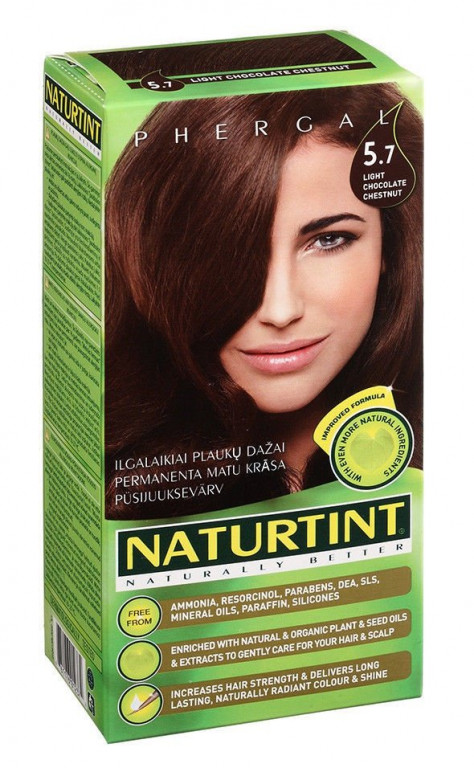 Izpārdošana! Naturtint Naturally Better matu krāsa 5.7 gaiši šokolādes ...