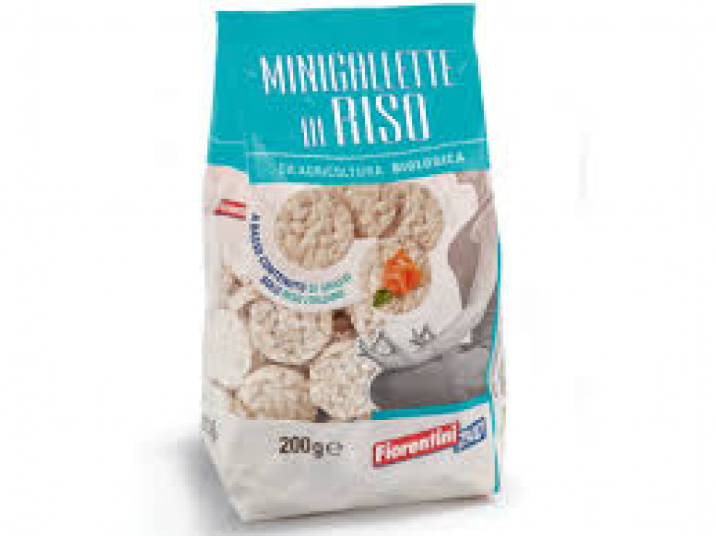 Fiorentini BIO rīsu mini galetes, bez sāls, 200g 0160 | Dažādas uzkodas ...