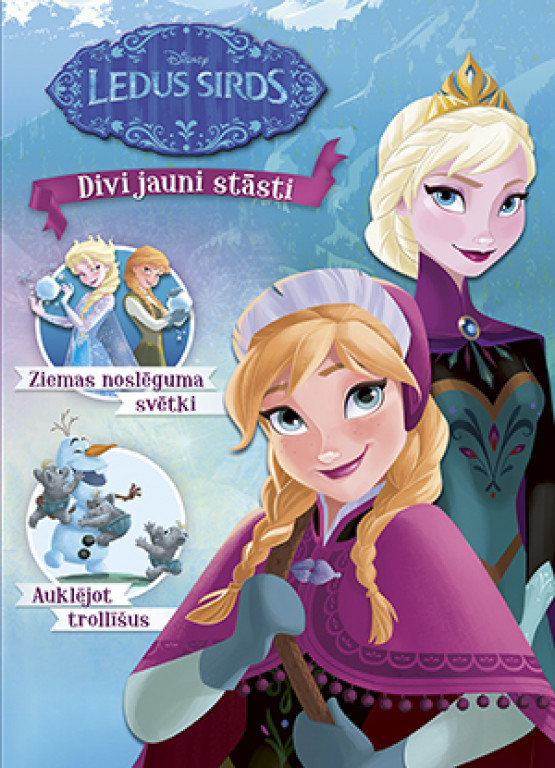 Ledus sirds. Divi jauni stāsti. Disney Frozen 60592 60592 | Grāmatiņas ...