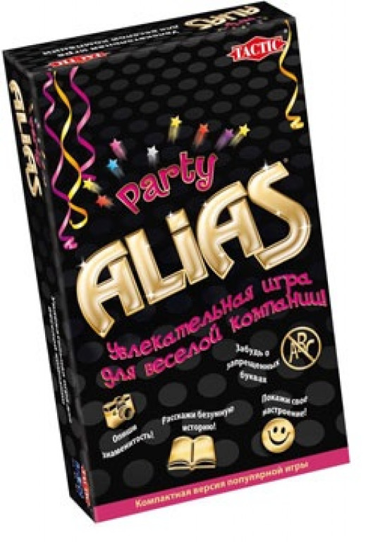 TACTIC Party Alias Galda spēle (ceļojumu versija) (RU) 12+ 53370 | Galda spēles | Rotaļlietas ...